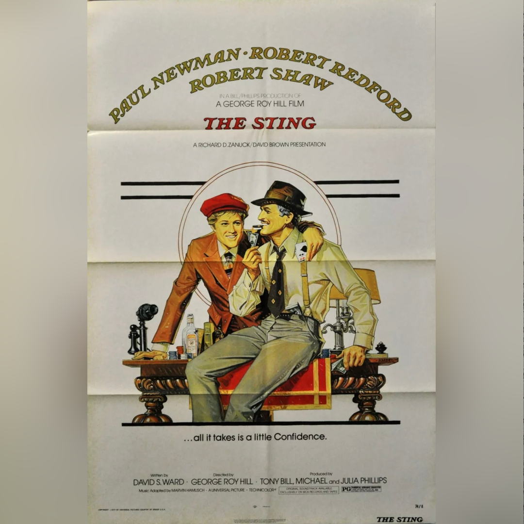 The Sting (1973) | Original Movie Poster | Vintage Film Poster – At The ...