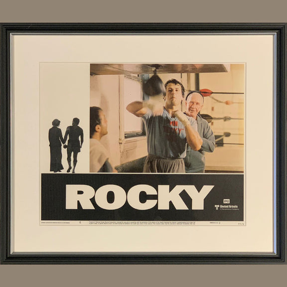 Rocky (1976) - FRAMED | Original Movie Poster | Vintage Film Poster ...