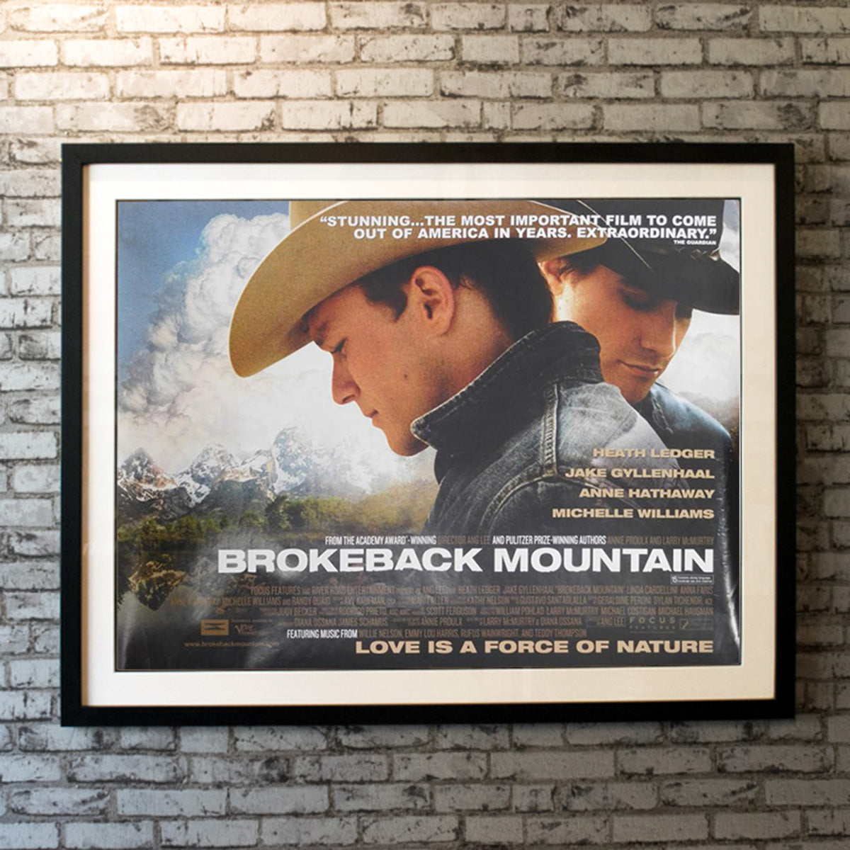 Brokeback Mountain (2005) | Original Movie Poster | Vintage Film Poster ...